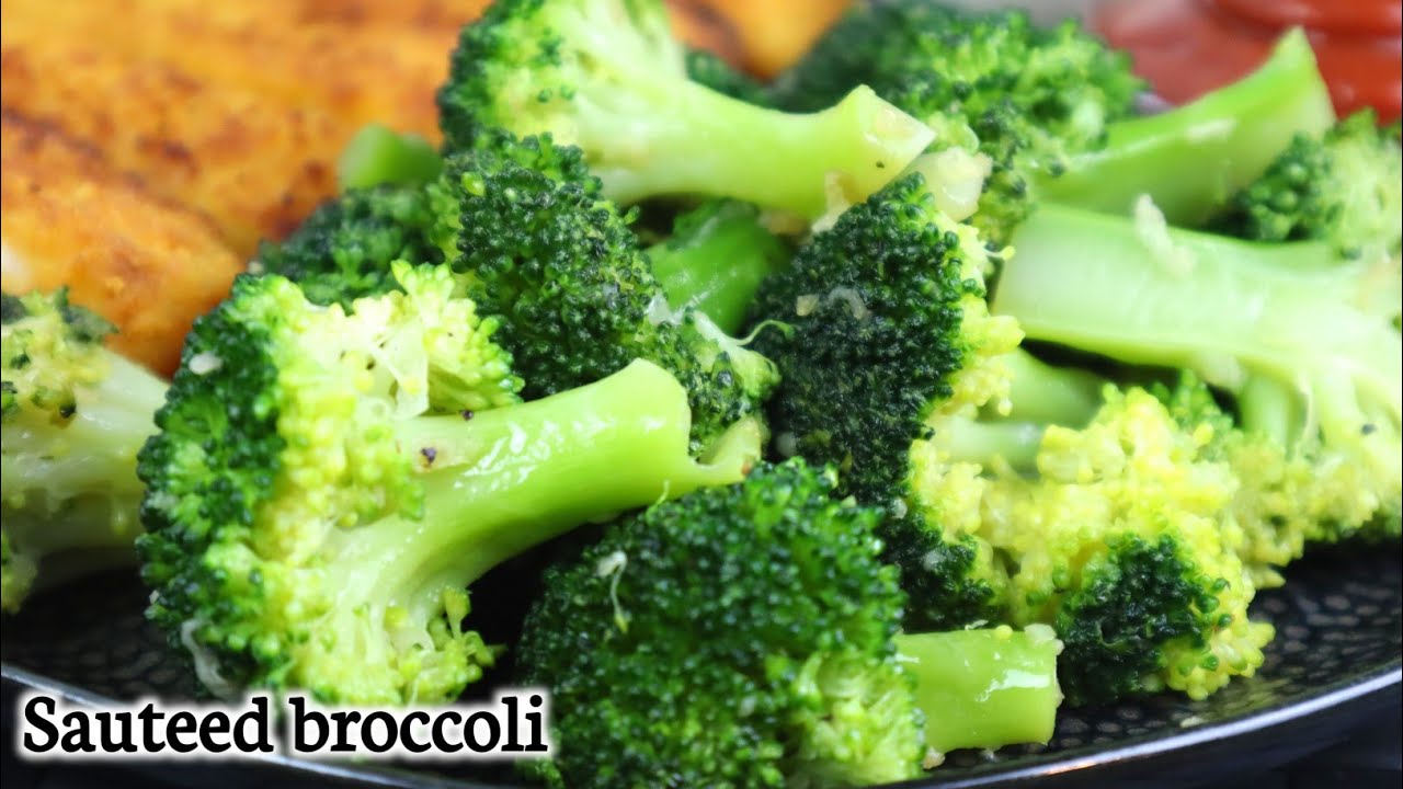 Sauteed broccoli |How to cook delicious broccoli | Broccoli Side dish ...