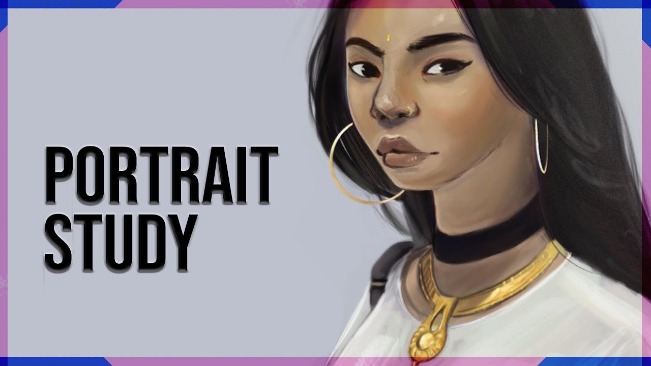 PINTEREST PORTRAIT STUDY - YouTube