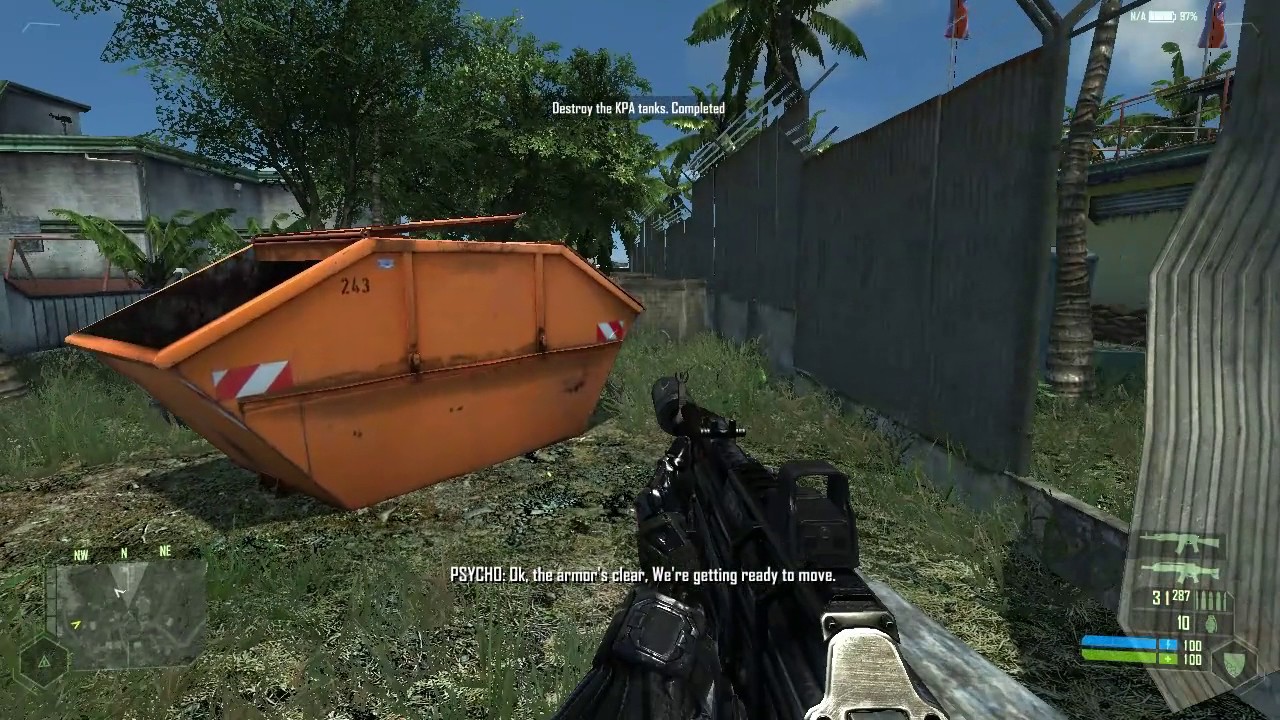 Crysis playthrough #5: Hostage and Tanks - YouTube