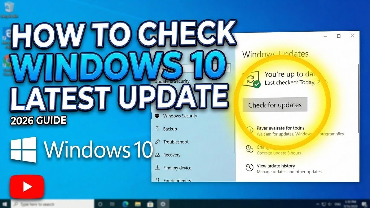 How to Check Windows 10 Latest Version update | How to do Windows 10 ...