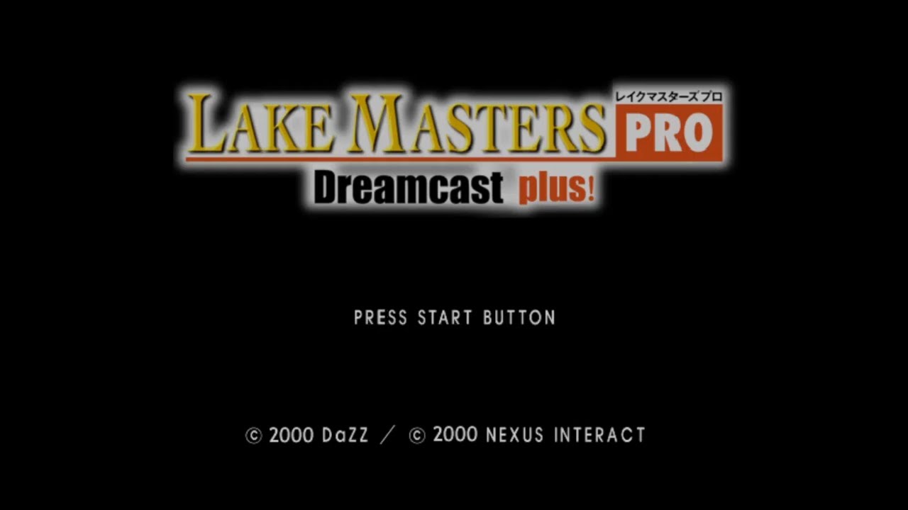 Lake Masters Pro - Dreamcast Plus! - Sega Dreamcast - Intro & Title ...
