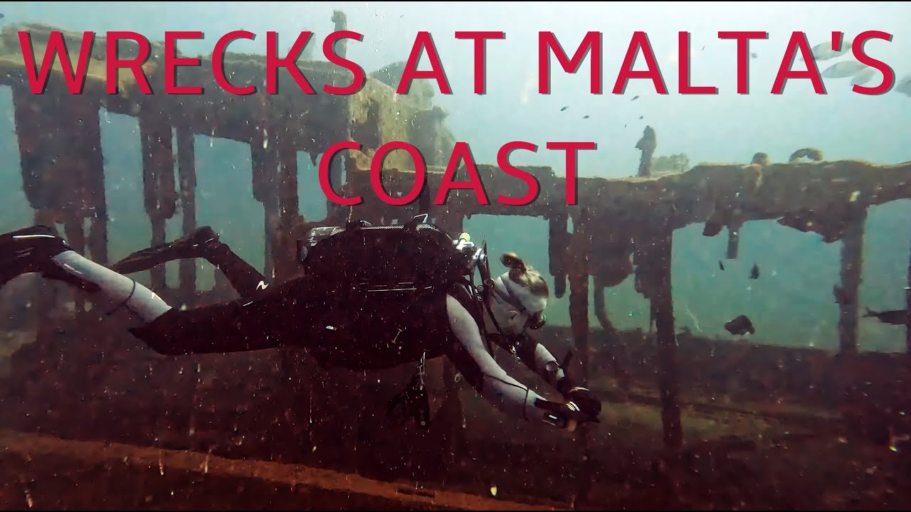Fantastic Wreck Diving Zonqor Point, Malta – Tugboats & Patrol Boat ...