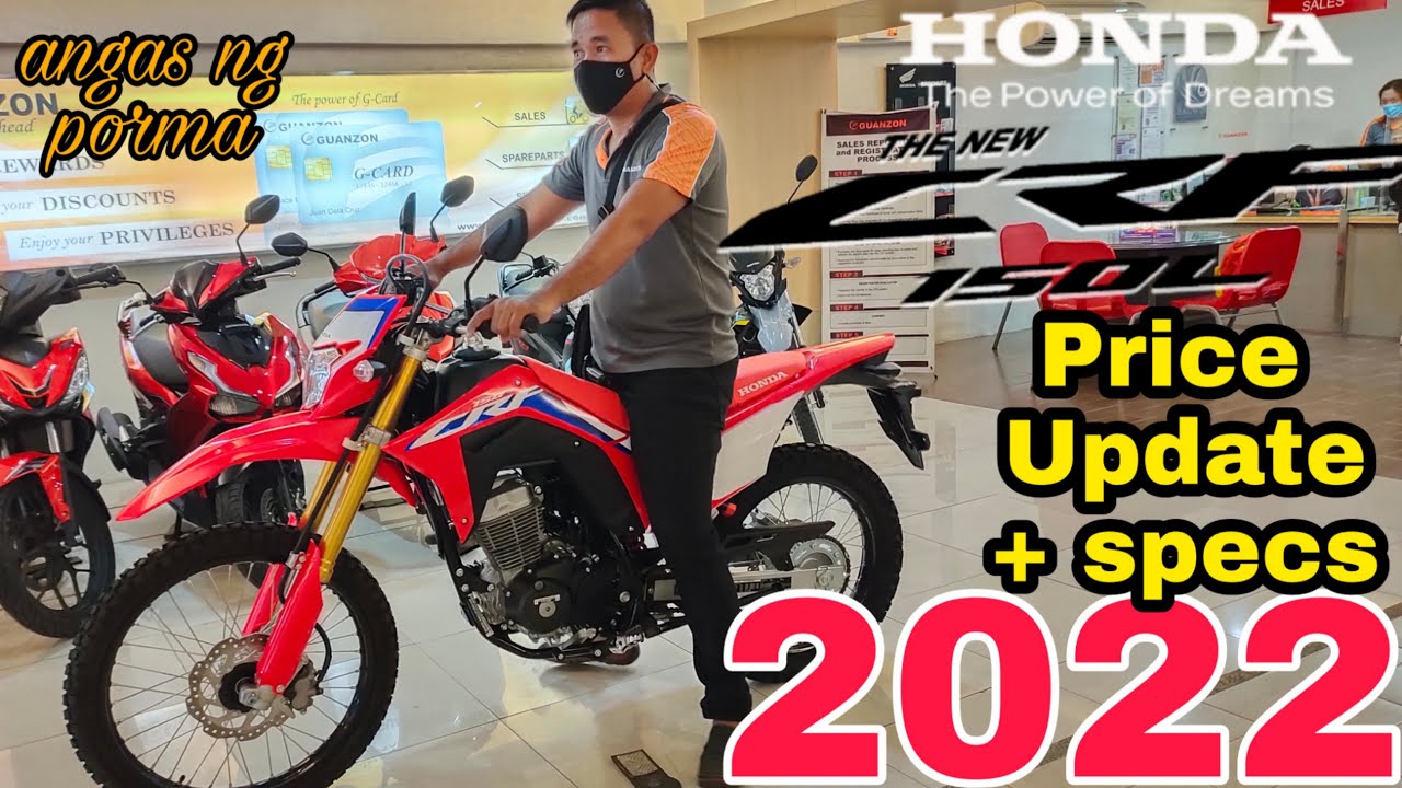 2022 Honda CRF 150L -New SRP update at Pinaka Solid SPECS & Quality ...