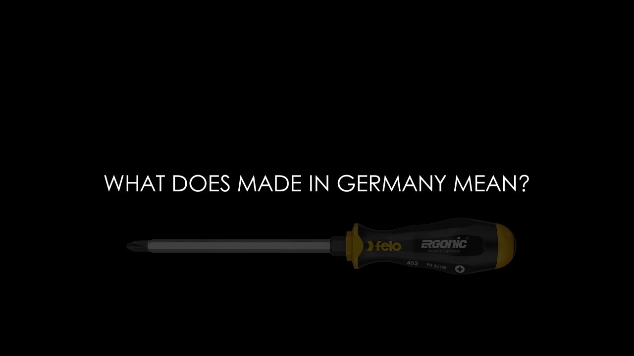 FELO WERKZEUGFABRIK GMBH - QUALITY MADE IN GERMANY SINCE 1878 - YouTube