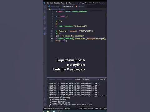 Acionando Botões HTML com o Python/FLASK #Shorts - YouTube