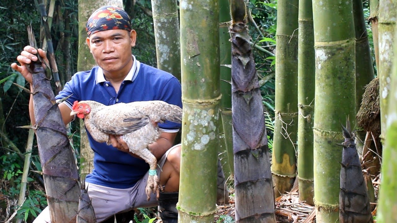 Sup rebung pongkor ayam kampung lumpia rebung es degan buah naga untuk ...