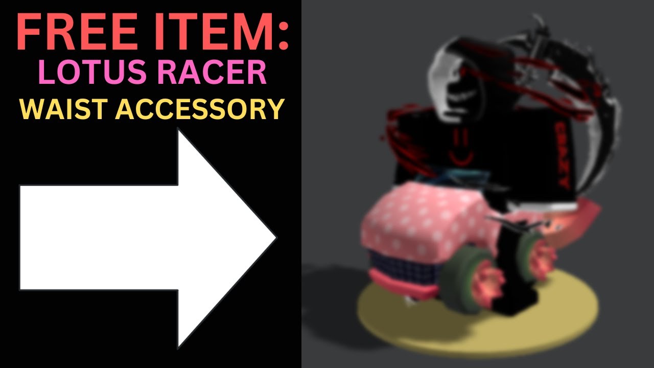 [FREE ITEM] HOW TO GET Lotus Racer IN ROBLOX. [Singapore Wanderland ...