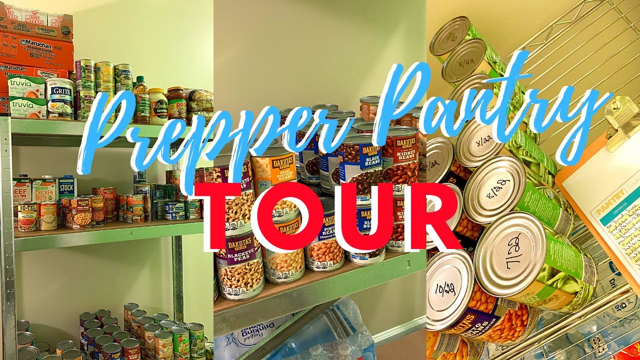 Our Beginner Prepper Pantry Tour & How To Stockpile In Our Current Day ...