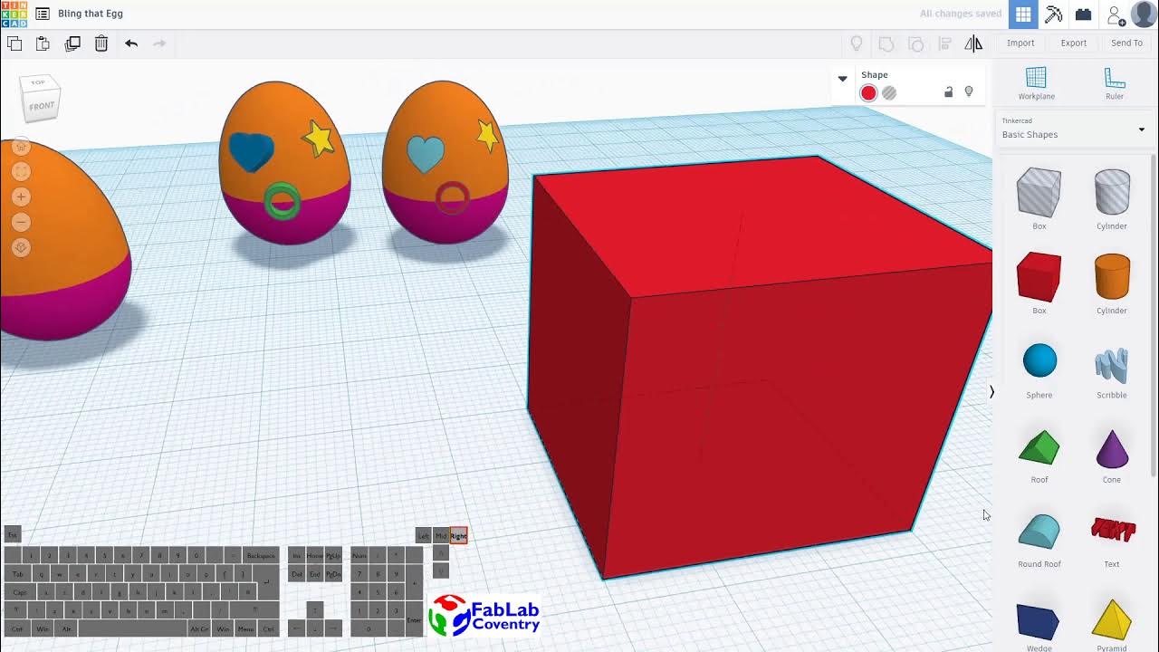 TinkerCAD Easter Egg 04 - YouTube