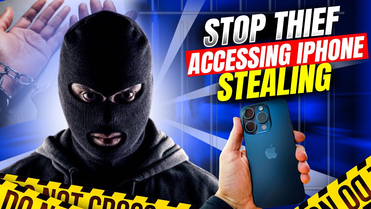 🔒 Stop iPhone Theft NOW! Protect Your Data with Stolen Device ...