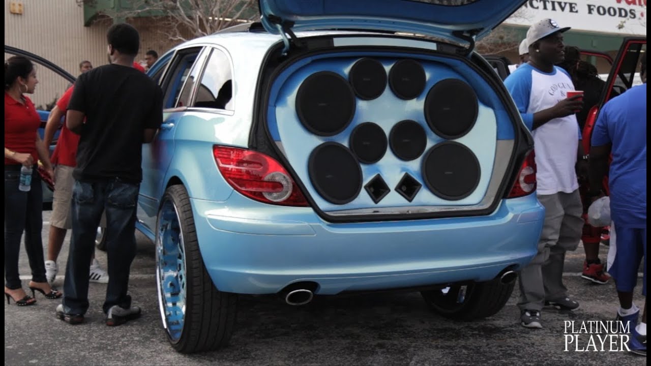 MERCEDES BENZ R500 on 30'S- ST. PETE - YouTube