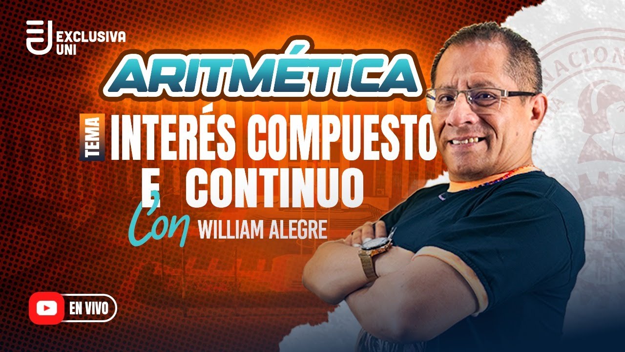 Interés compuesto y continuo 📢 Aritmética [nivel UNI] - YouTube