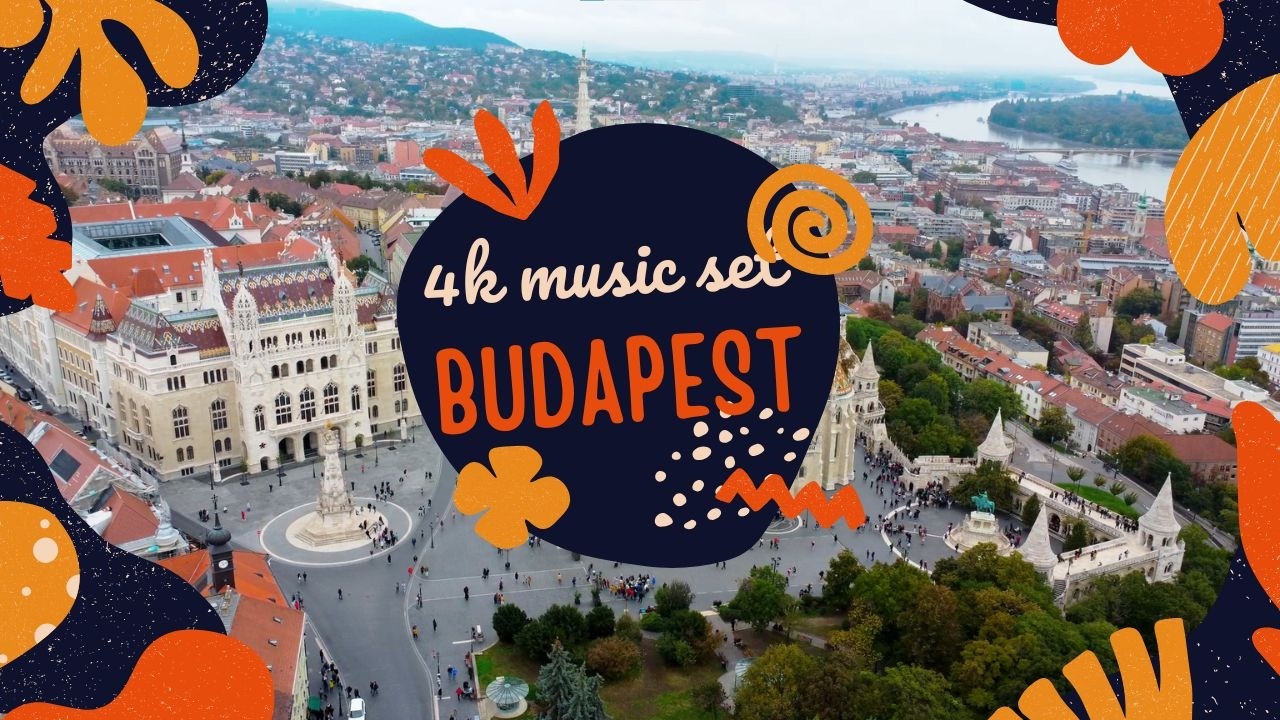 Budapest Aerial Music Set | 4K Drone Tour with Great Techno Beats - YouTube