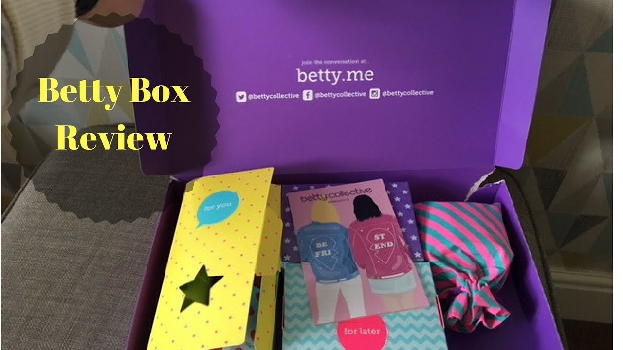Betty Box Review and Unboxing - YouTube