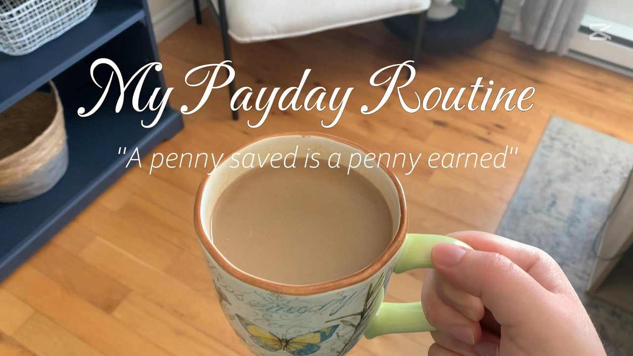 How I Budget My Paycheck | payday routine, savings goals, budgeting ...