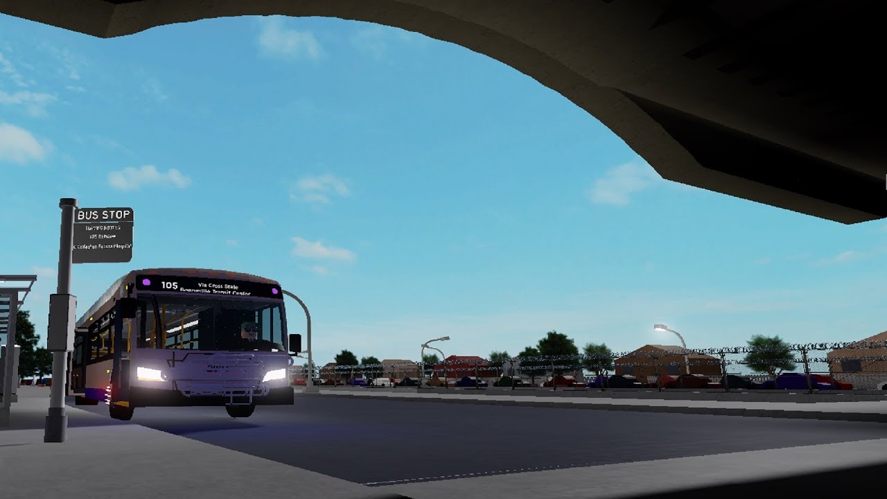 RTC {Roblox} | New Flyer Xcelsior XN40 2001 | 105 Rainbow Loop - YouTube