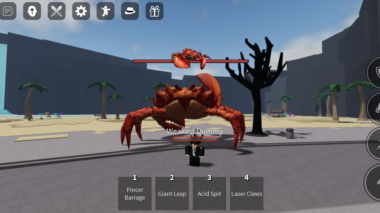 I became the boss (crab) and went into a rampage - YouTube