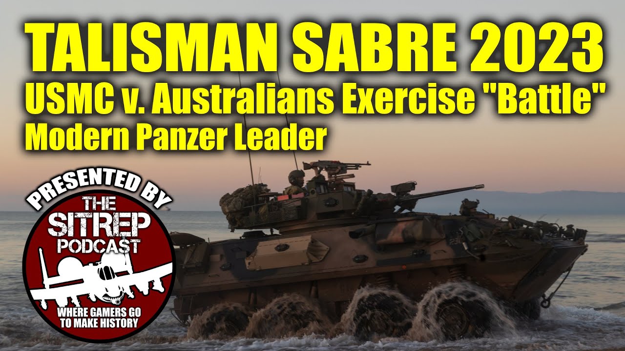 Talisman Sabre 2023: USMC v. Australian "Battle" in Panzer Leader - YouTube