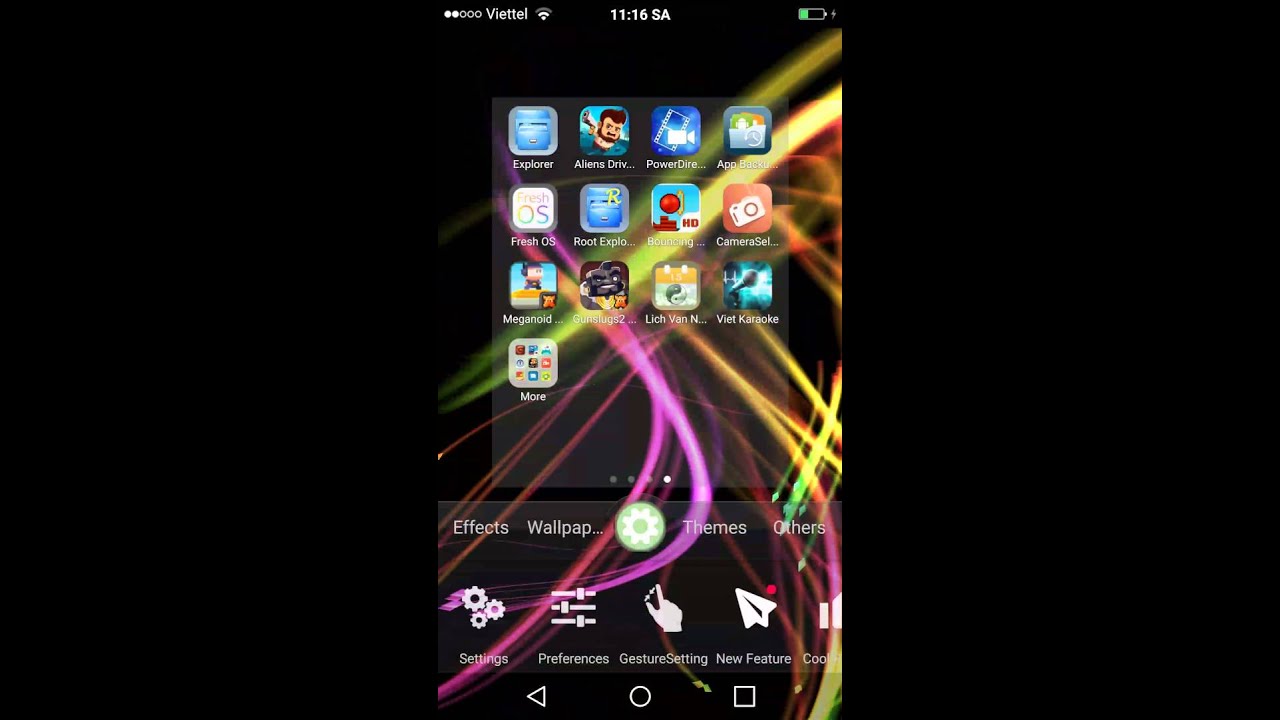 Iphone Launcher Style 6s - YouTube