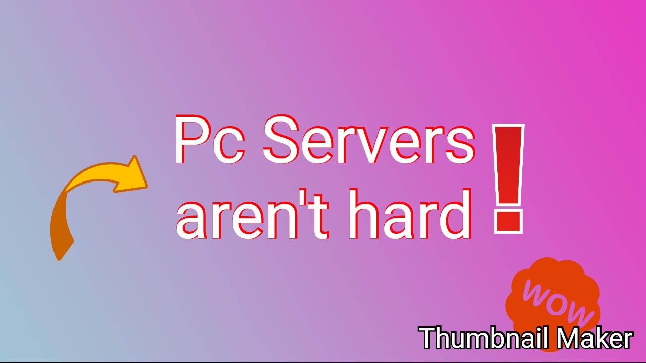 PC Servers? - YouTube
