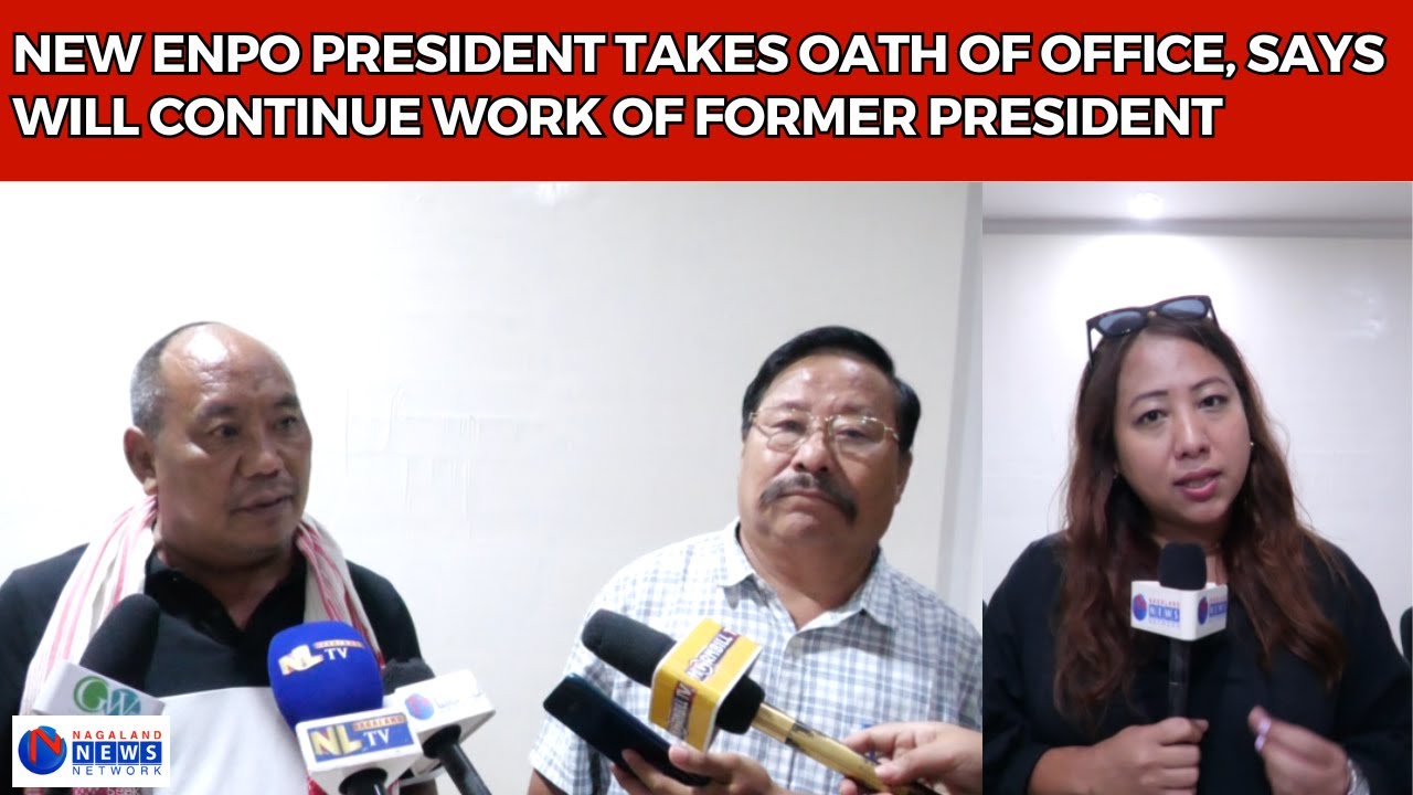 NEW ENPO PRESIDENT TAKES OATH OF OFFICE, SAYS WILL CONTINUE WORK OF ...