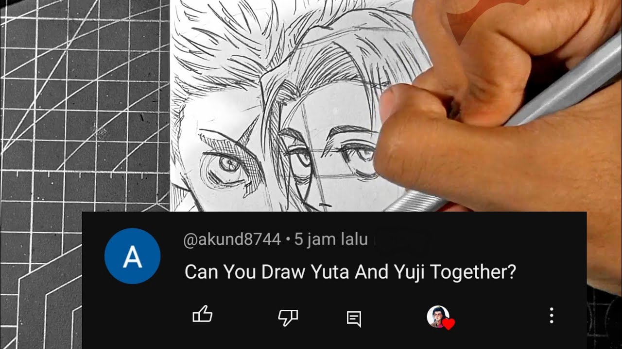 How To Draw YUTA OKKOTSU & YUJI ITADORI 🔥 JUJUTSU KAISEN - YouTube