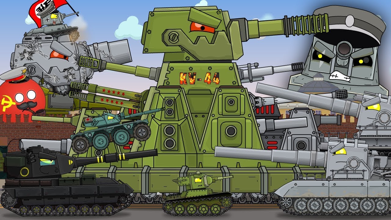 Big Scary Tank Battle: Gerand Bent Barrels, Hills of Steel, The Tank ...