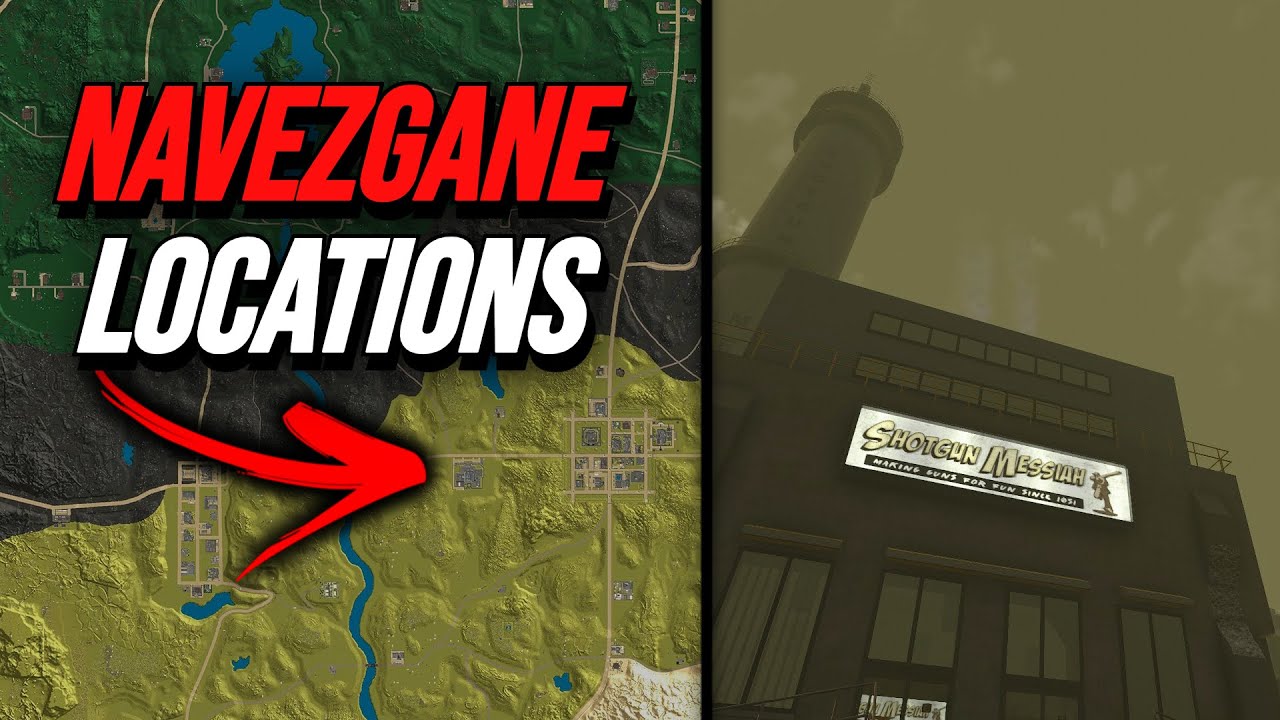 EVERY Shotgun Messiah Location In Navezgane - 7 Days To Die - YouTube