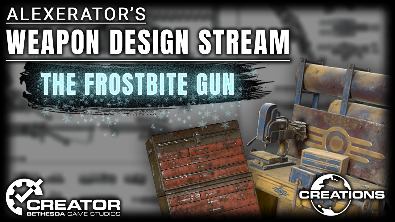 Weapon Design Stream | The Frostbite Gun | Hosted by a Verified Creator ...