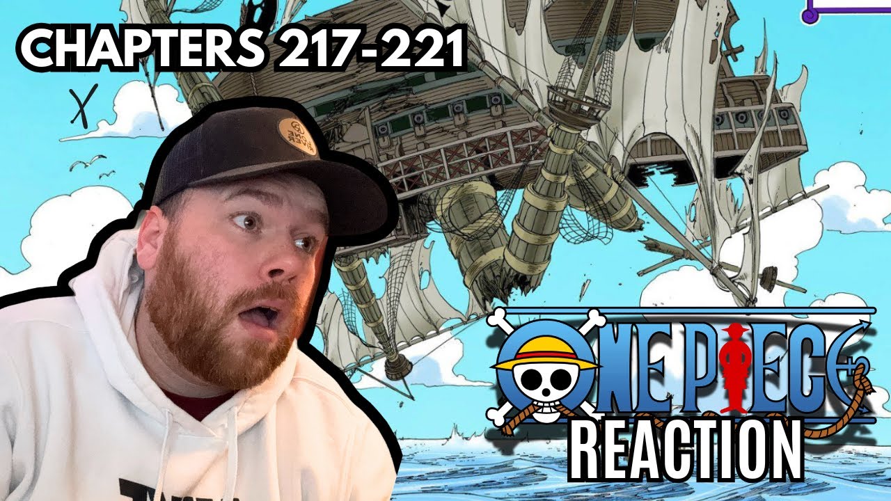A Shipwreck! | One Piece Chapters 217-221 MANGA REACTION! | Volume 24 ...