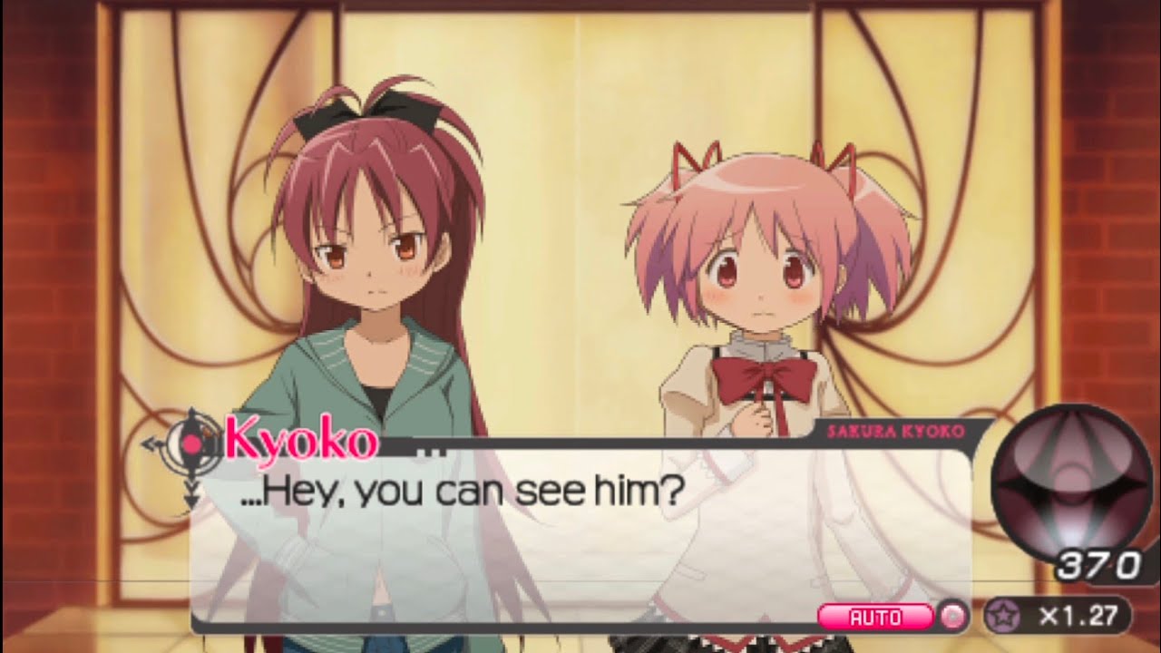 Mahou Shoujo Madoka Magica PSP English Patch Walkthrough Part 5 Kyoko's ...
