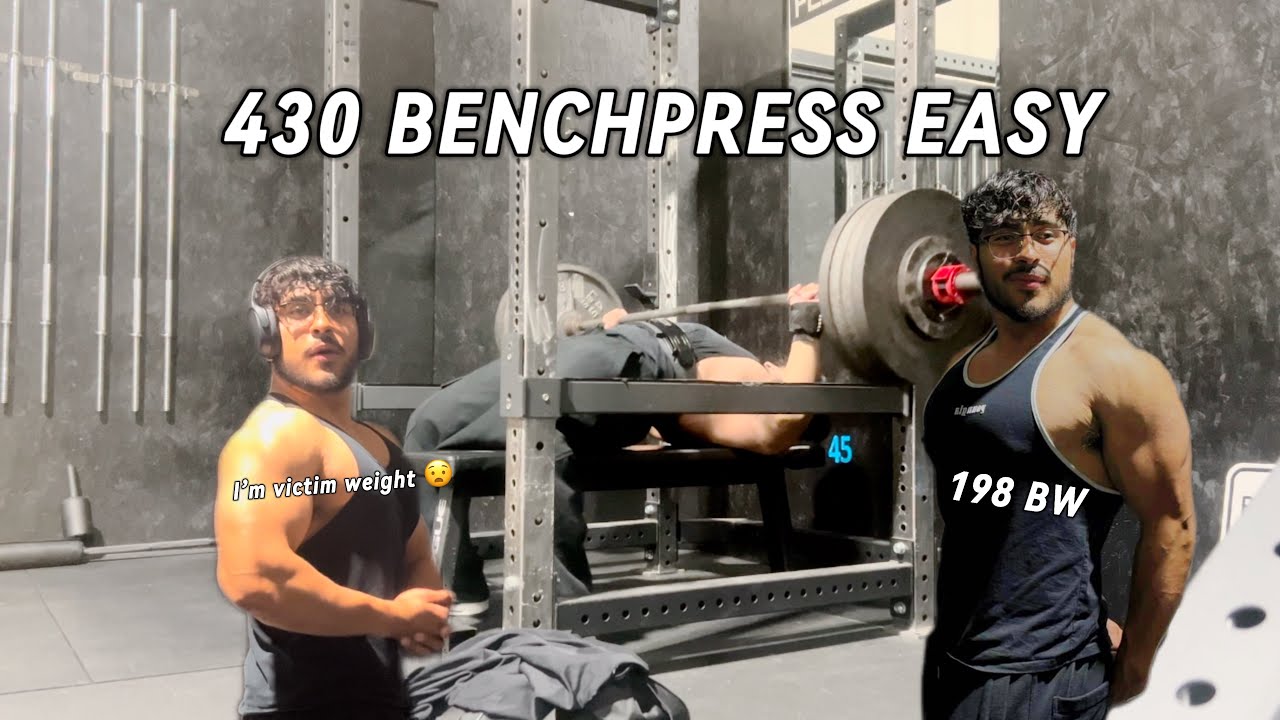 BENCHIN DOUBLE BODYWEIGHT IS TOO EASY + BENCH ADVICE - YouTube