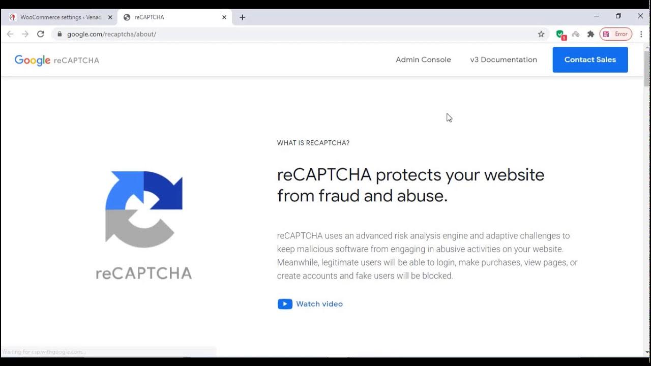 Add Google reCAPTCHA to Your WordPress OR WOOCOMMERCE Sign-up and Login ...