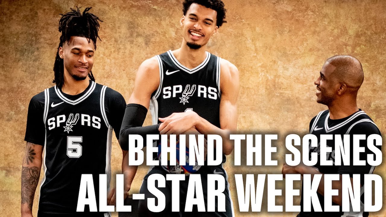 BEHIND THE SCENES: San Antonio Spurs All-Star Weekend in San Francisco ...