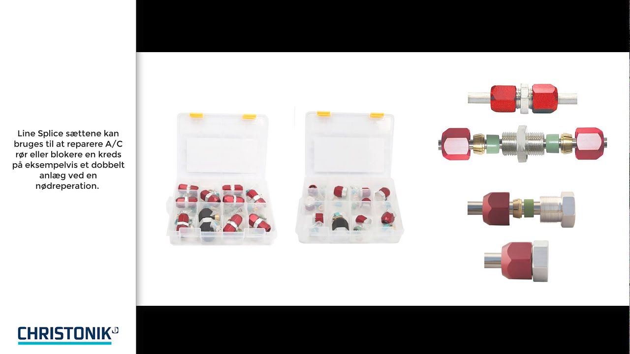 Line splice kit - YouTube