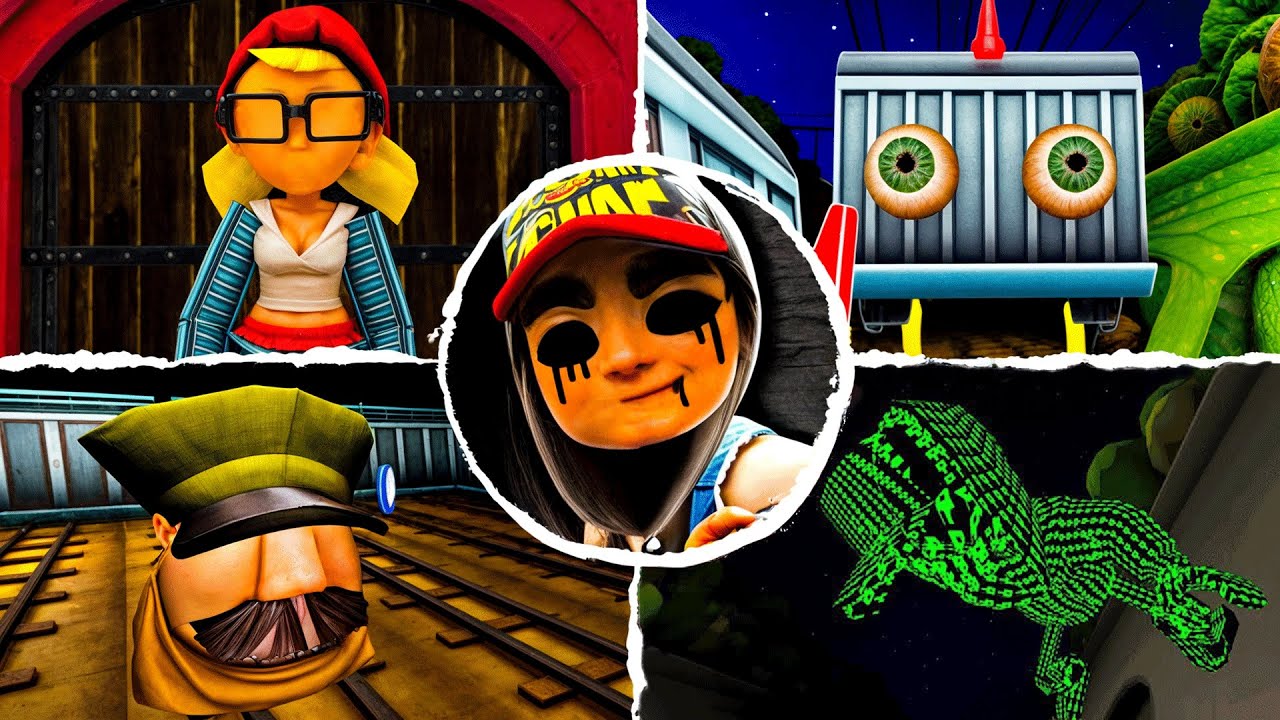 Subway Horror: Chapter 2 - Full Walkthrough + All Jumpscares - YouTube