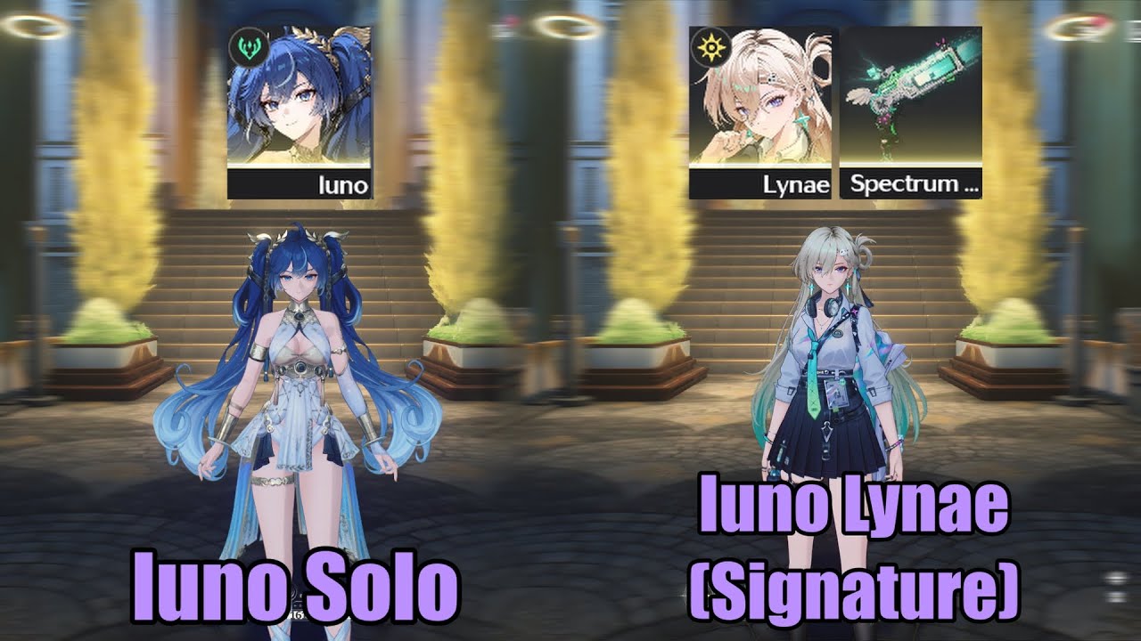 How Much Does Lynae (Signature Weapon) Buff Iuno? || WUWA - YouTube