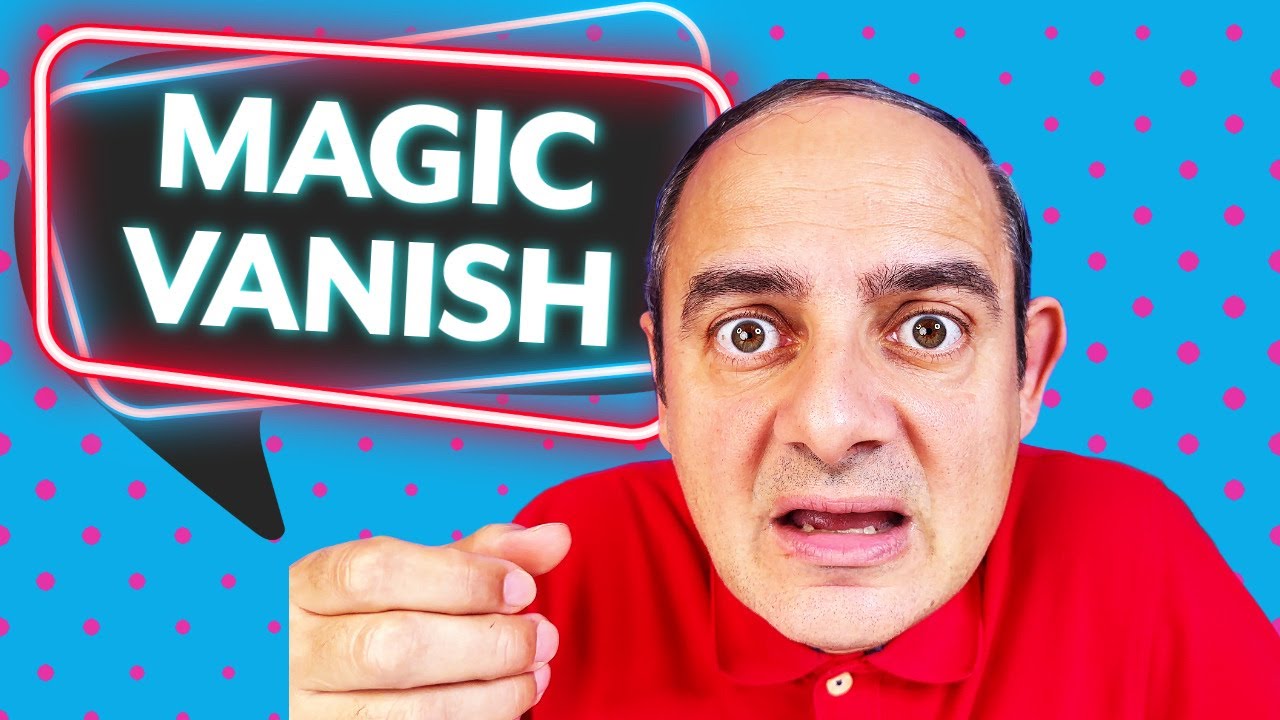 5 VANISH MAGIC EASY TO DO 👍 - YouTube