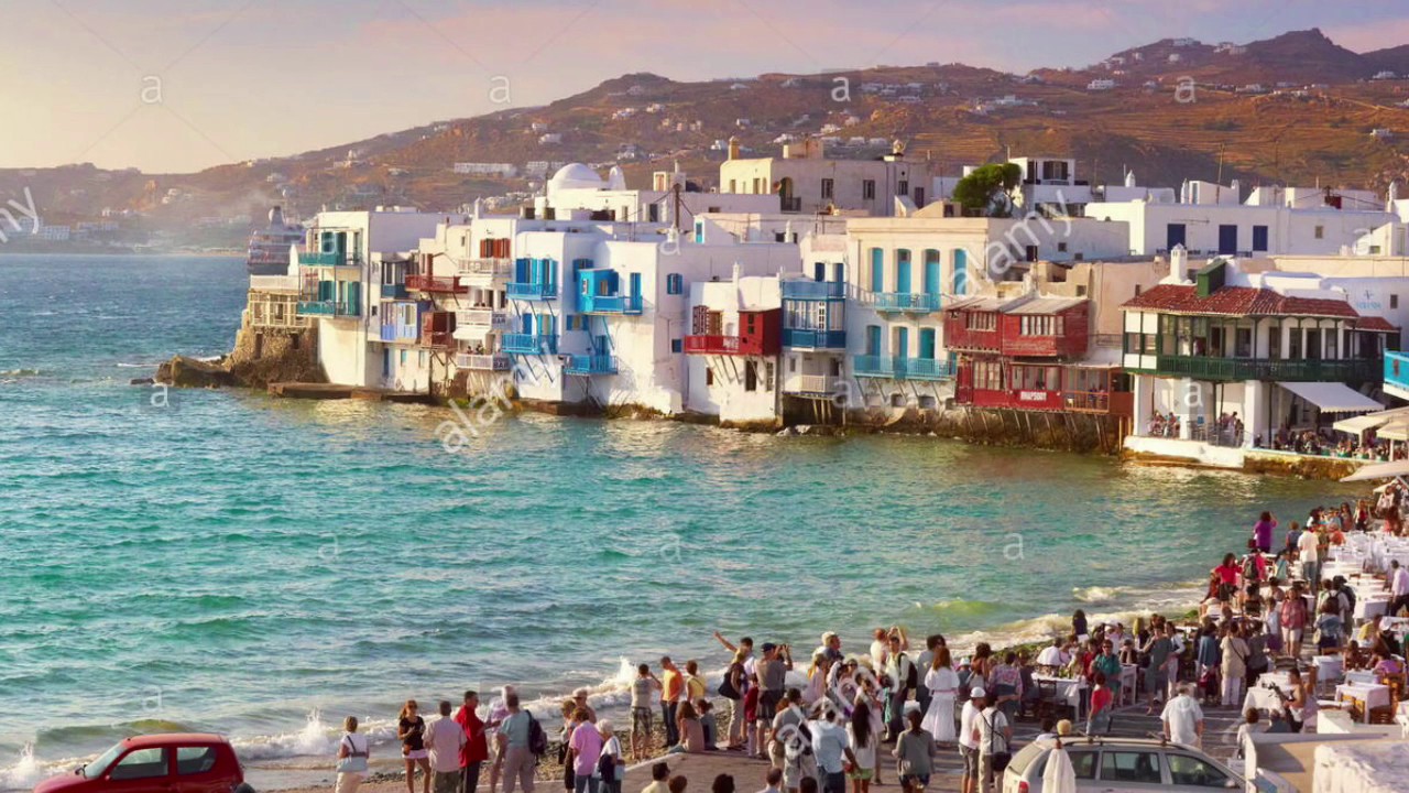 Mykonos Grèce - YouTube