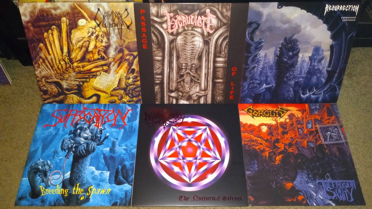 30 Favorite DEATH METAL ALBUMS Released in 1993 Vinyl & CD Collection ...