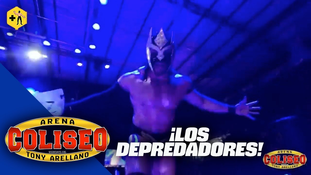 ¡Los Depredadores llegaron a la Arena Coliseo Tony Arellano en la lucha ...