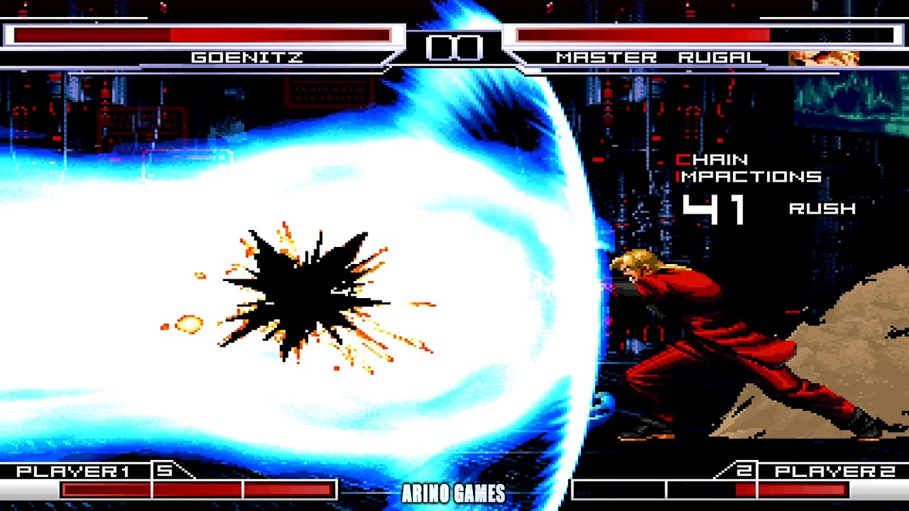 GOENITZ VS MASTER RUGAL! EPIC DUEL! KOF ARINO GAMES - YouTube