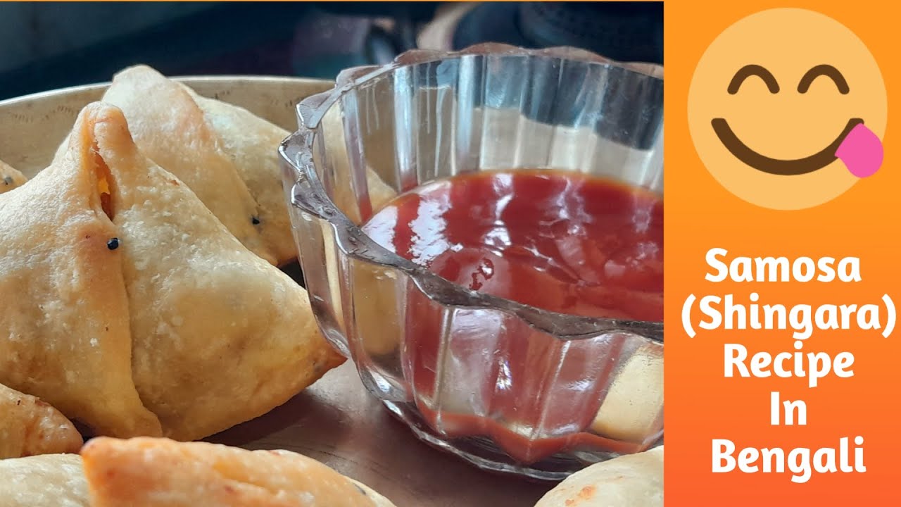 Bengali Samosa Recipe In Bengali || Bengali Shingara Recipe || Spicy ...