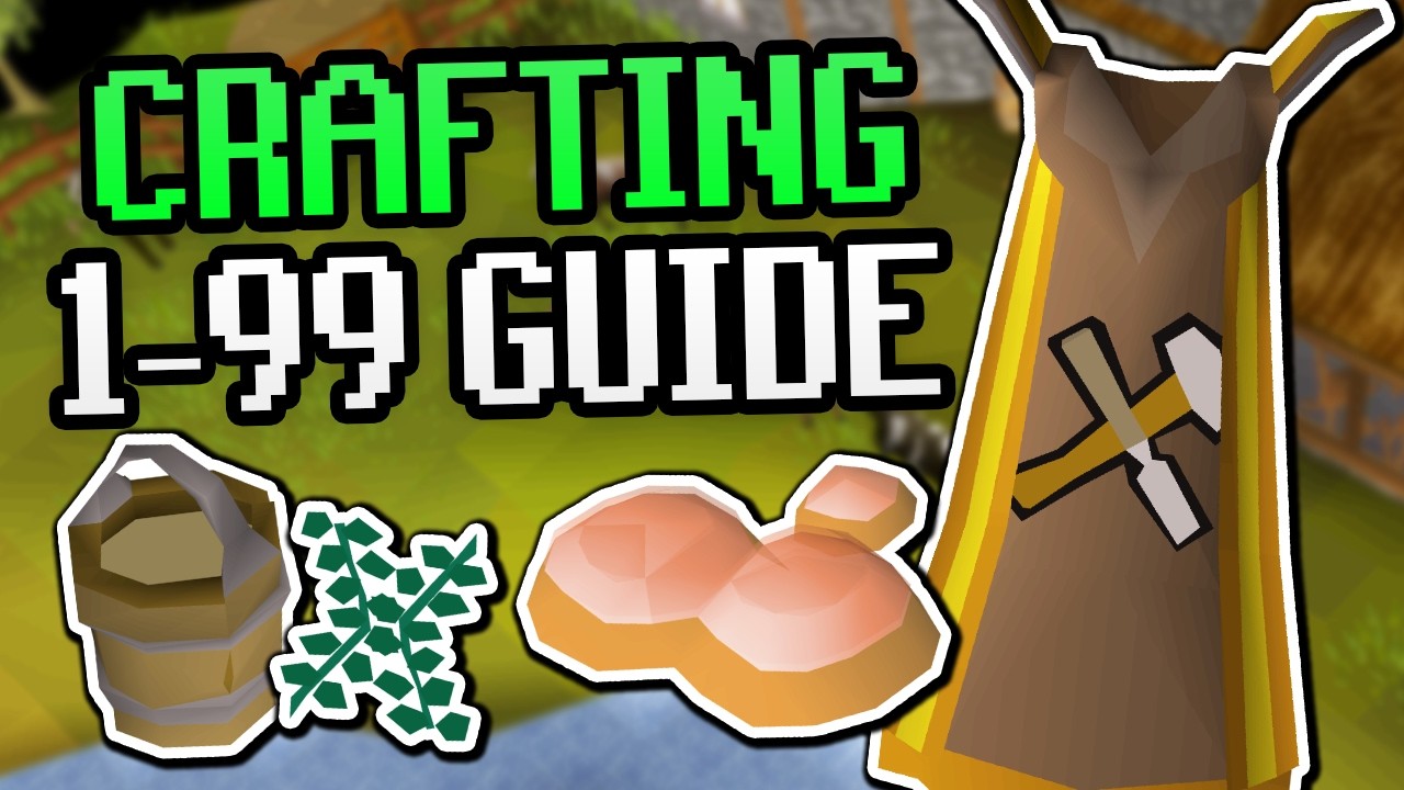 Easy OSRS Crafting Guide | 1-99 Crafting with Molten Glass - Ironman ...