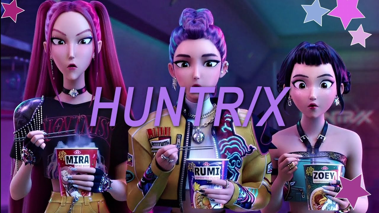 HUNTRIX (KPOP DEMON HUNTERS) - PUNKROCKER (digital mixed media/edit ...