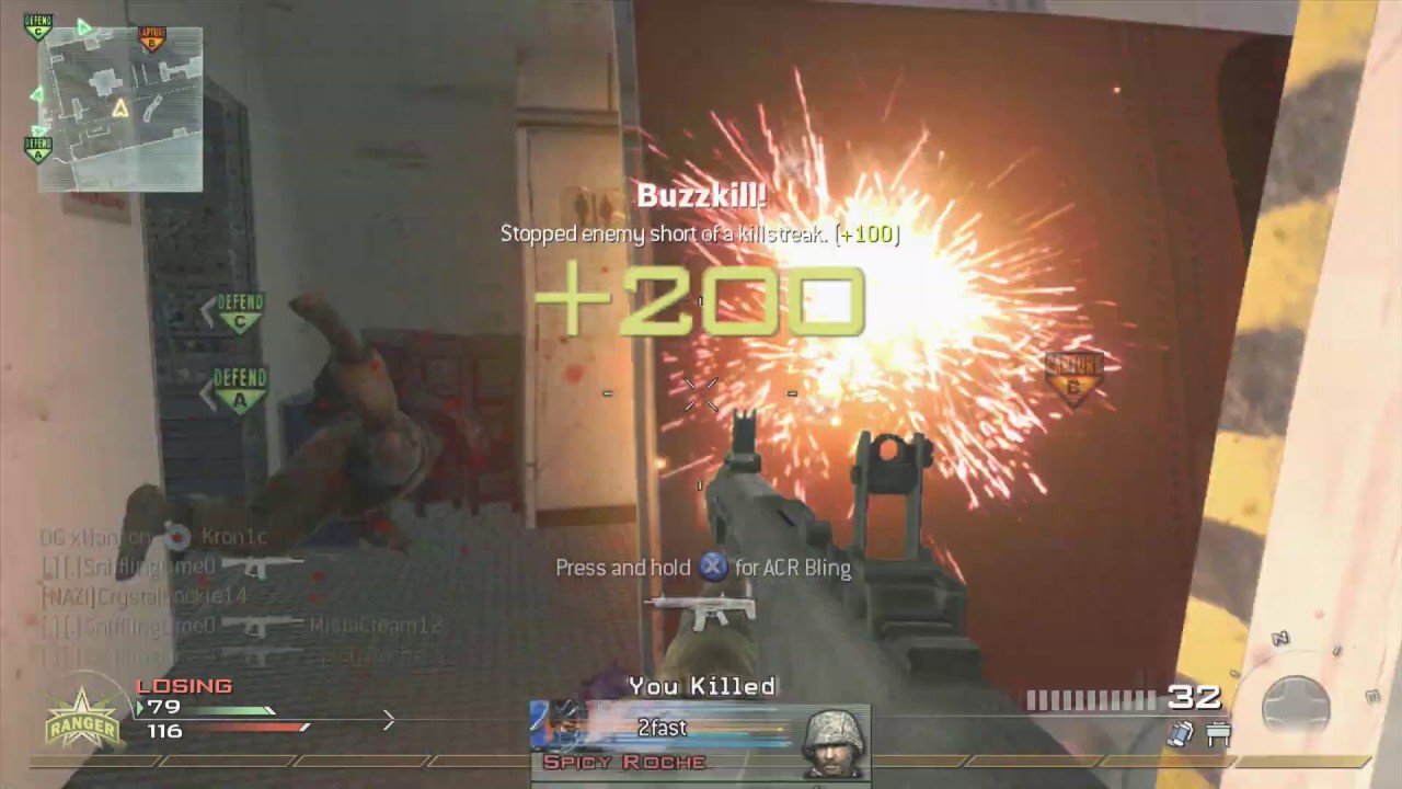 MW2 - AA-12 Triple Kill [2020] - YouTube