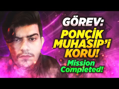 PUBG MOBILE | GÖREVİMİZ PONÇİK MUHASİP'İ KORUMAK - MISSION COMPLETED !
