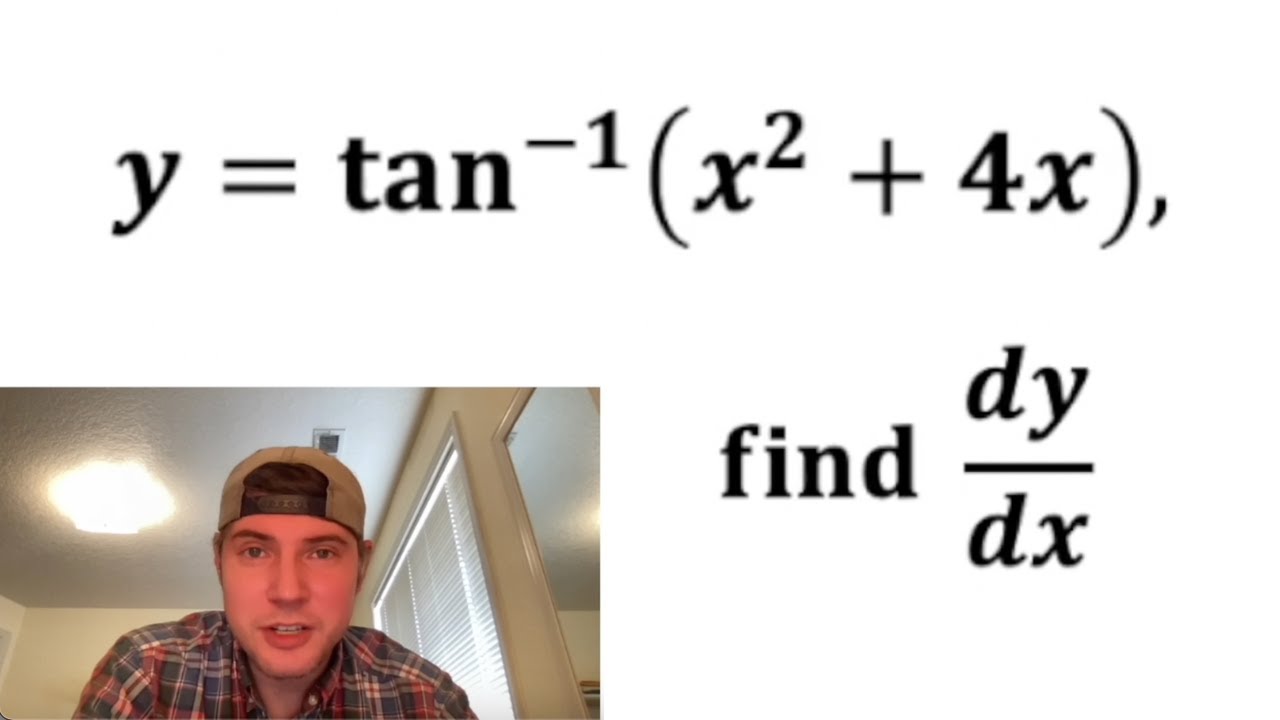 Tan Inverse Derivative - YouTube