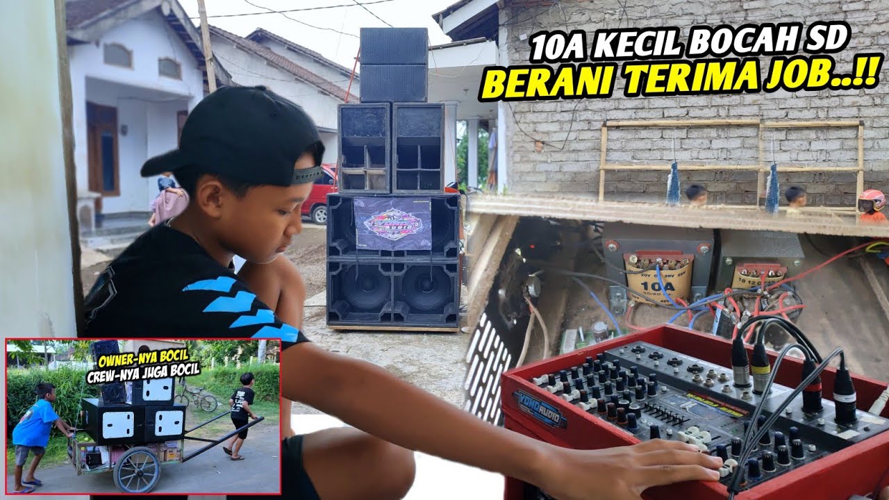 ISTIMEWA POWER 10A KECIL BOCAH SD BERANI TERIMA JOB SOUND MINIMALIS PLANAR - YouTube
