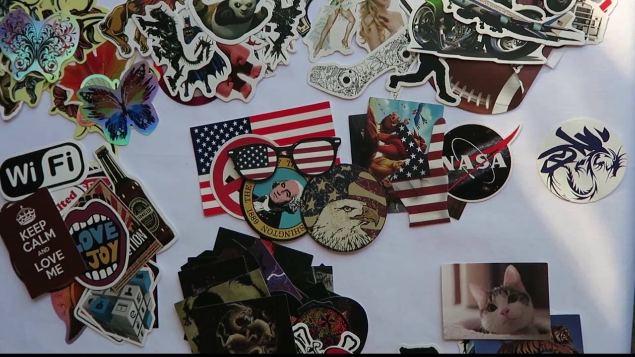 Amazing Sticker packs for sticker bombs - YouTube